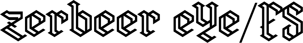 zerbeer eYe/FS Regular font | Fonts2u.com
