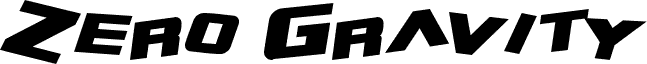 Zero Gravity Extended Bold font | Fonts2u.com