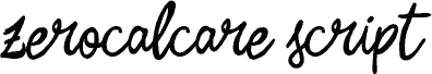 Zerocalcare Script NC Bold font