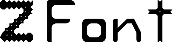 Z Font Regular font | Fonts2u.com