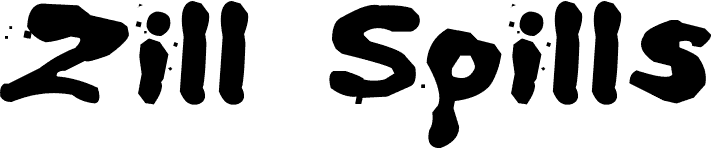 Zill Spills font | Fonts2u.com