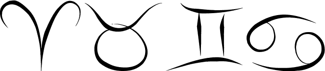 zodiac font | Fonts2u.com