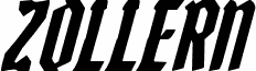 Zollern Extra-Expanded font