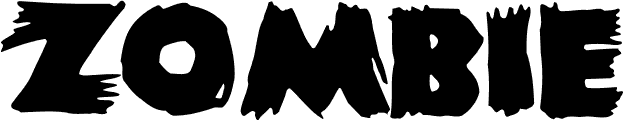 Zombie font