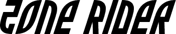 Zone Rider Exp Italic font | Fonts2u.com