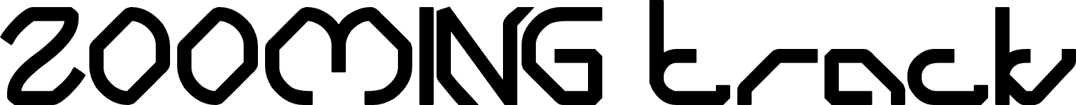 ZOOMING track font | Fonts2u.com